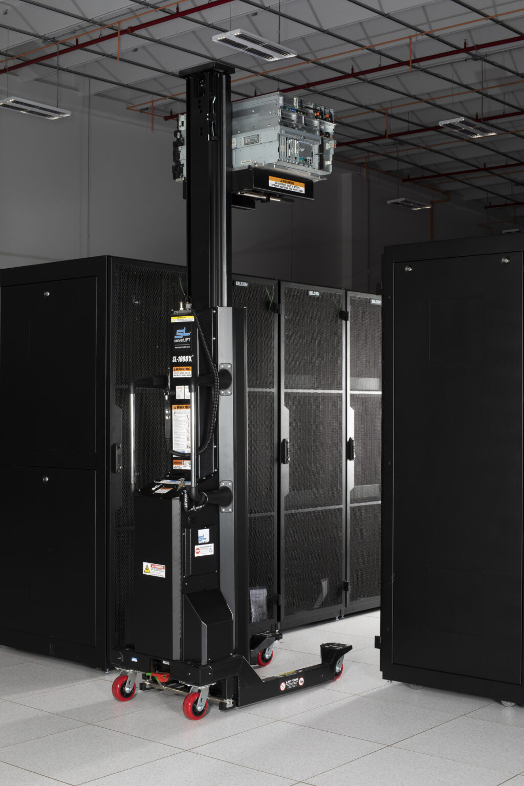 How High Do Our Data Center Lifts Go?