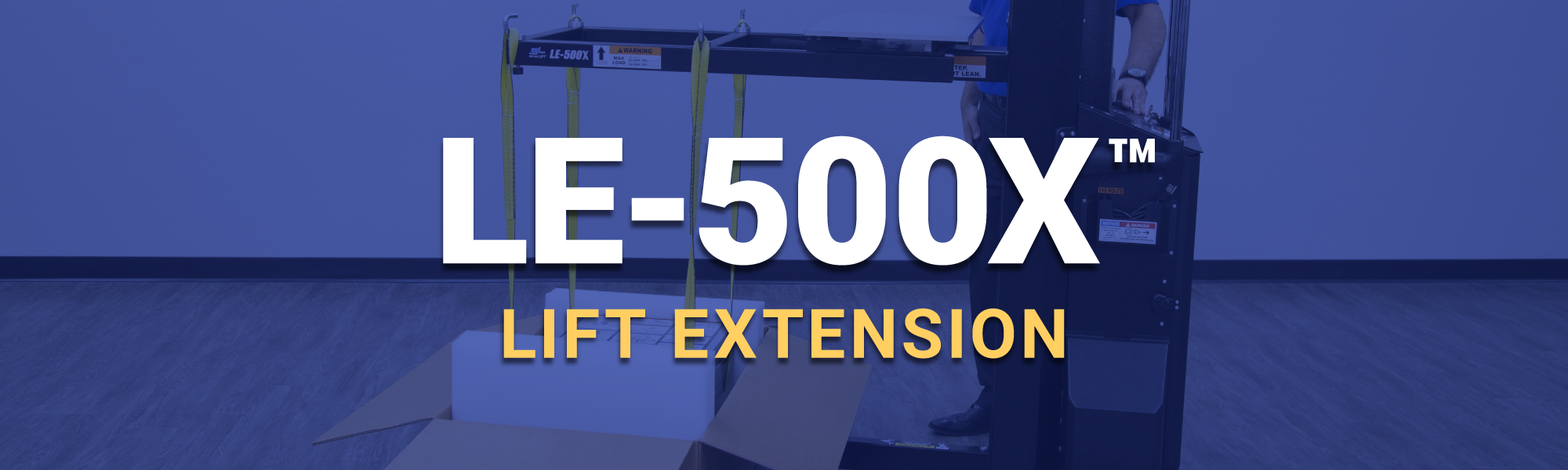 ServerLIFT DC Lift Attachment: LE-500X™ Lift Extension)